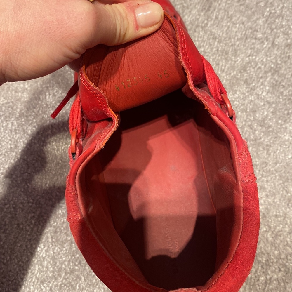 Balenciaga Arena Red Suede - Gem